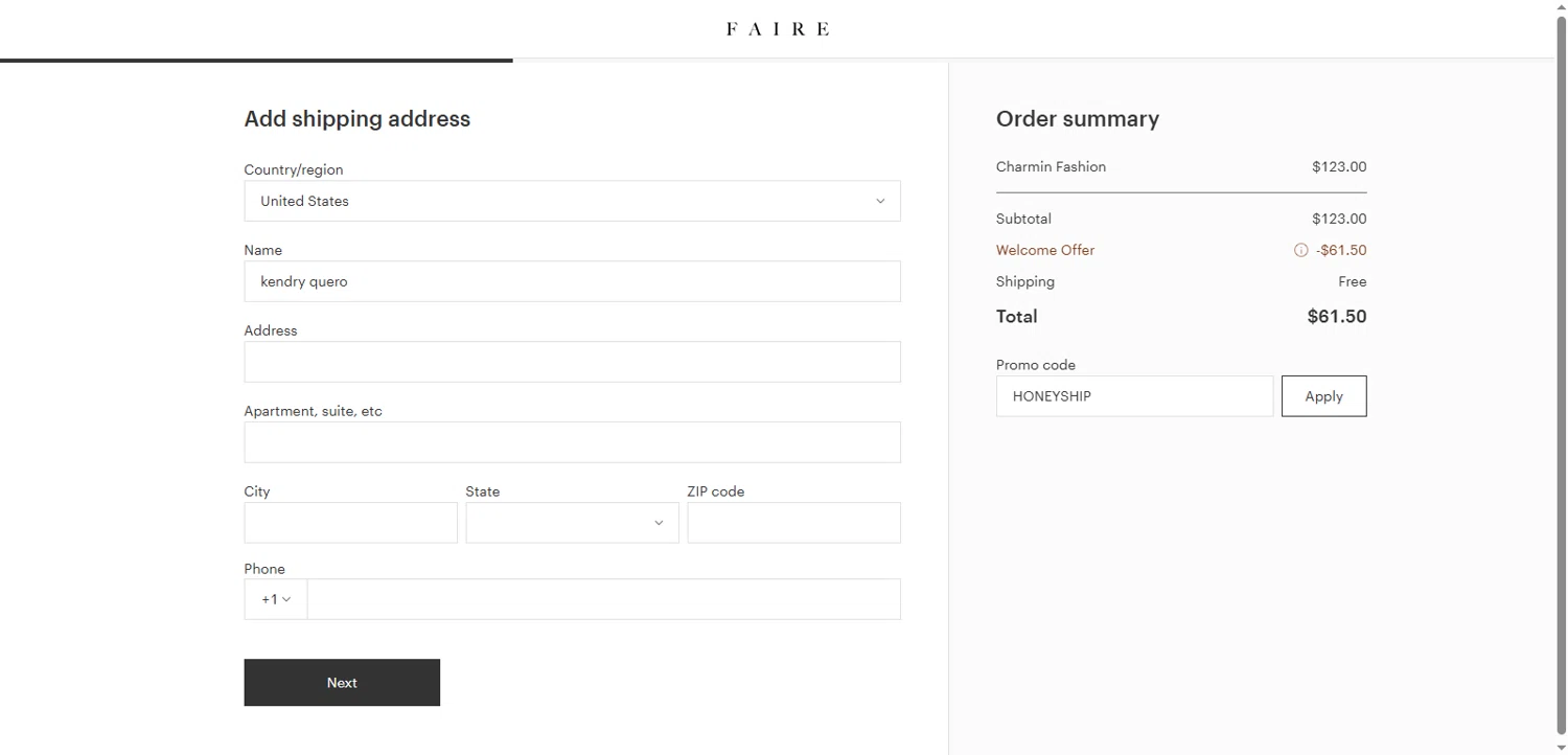 Faire Promo Codes (1 Verified) - 10% Off w/Code Oct 2025