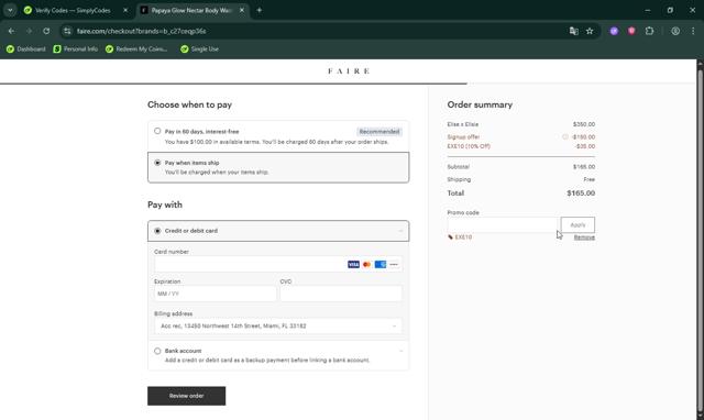 Faire Promo Codes (1 Verified) - 10% Off w/Code Oct 2025