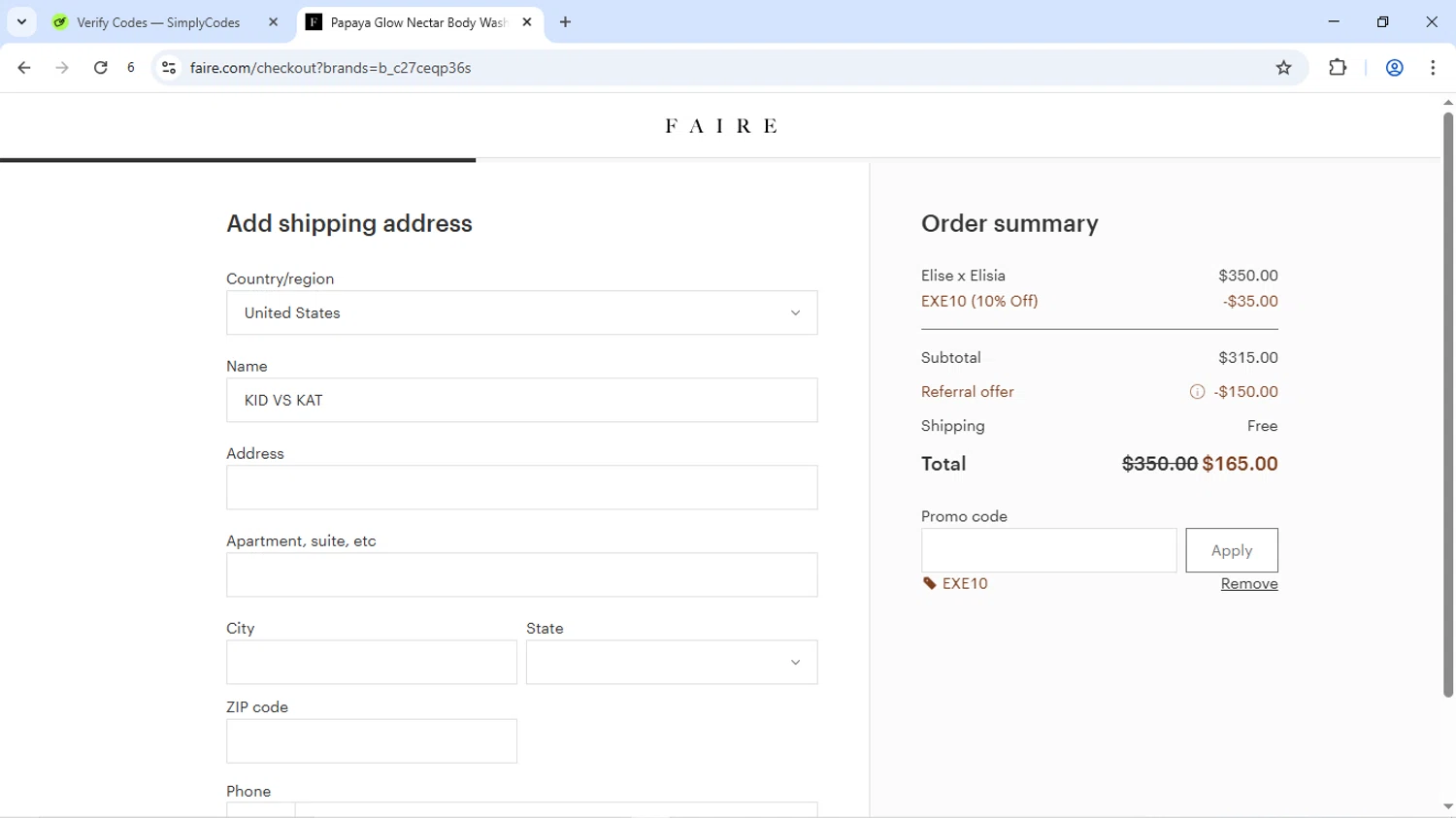 Faire Coupons & Discounts December 2025