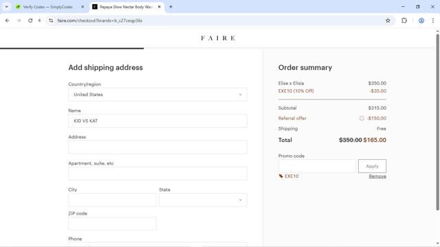 Faire Promo Codes (1 Verified) - 10% Off w/Code Oct 2025