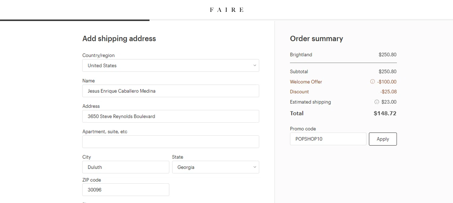 Faire Coupons & Discounts January 2026