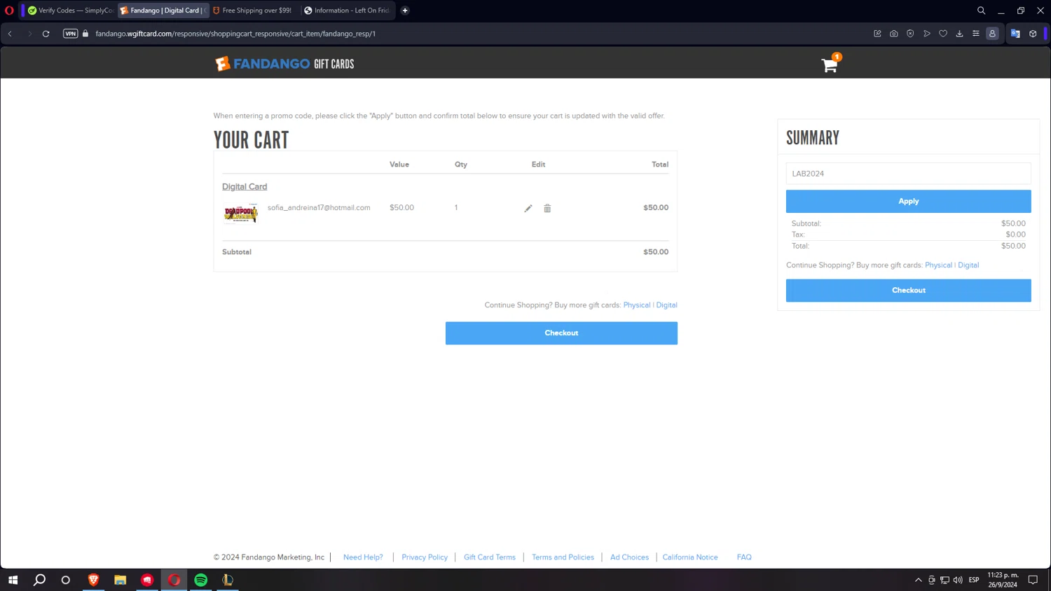 Fandango Promo Codes - $10 Off | November 2024