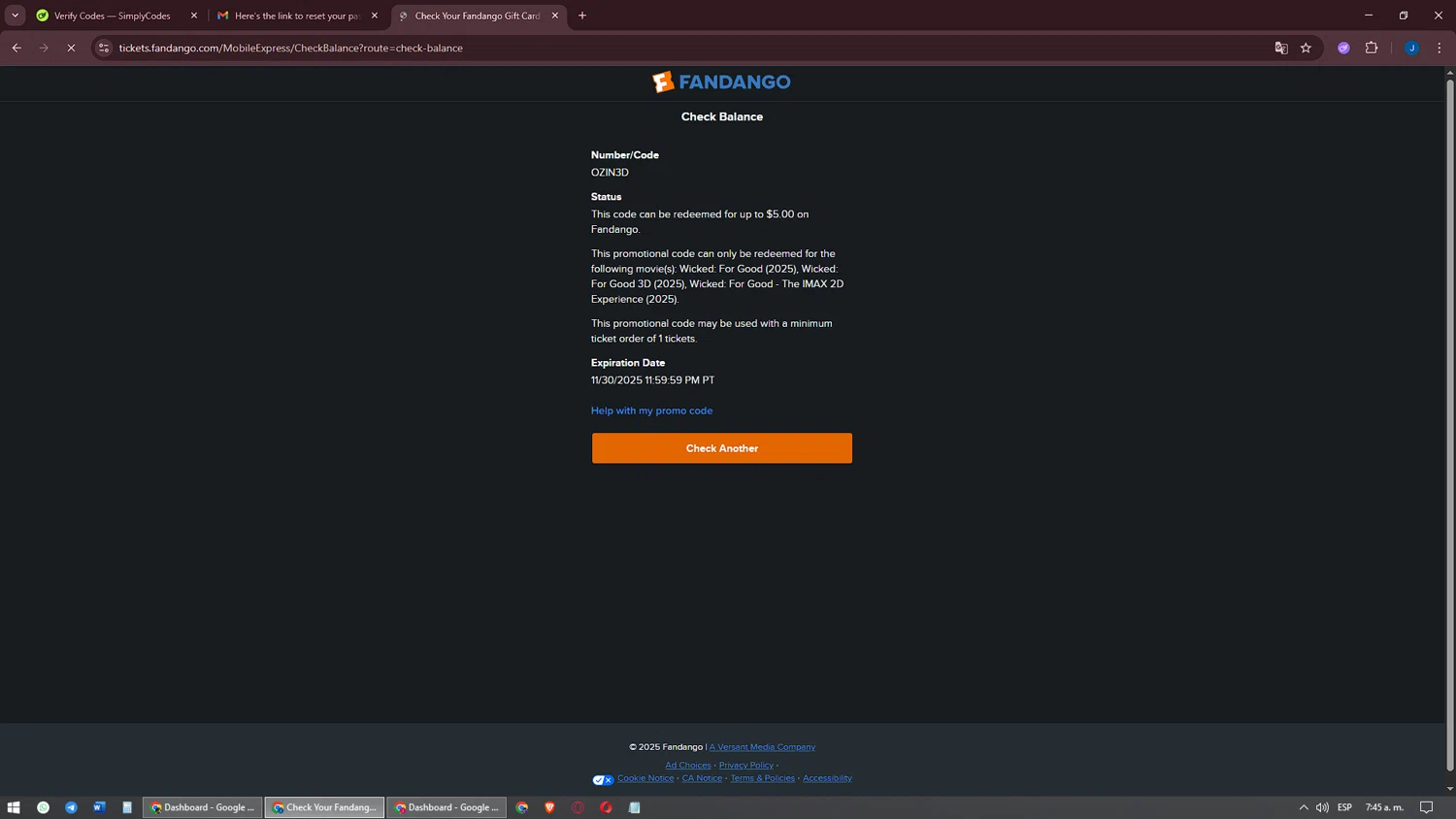 Fandango Promo Codes - 15% Off (6 Verified) Nov 2025