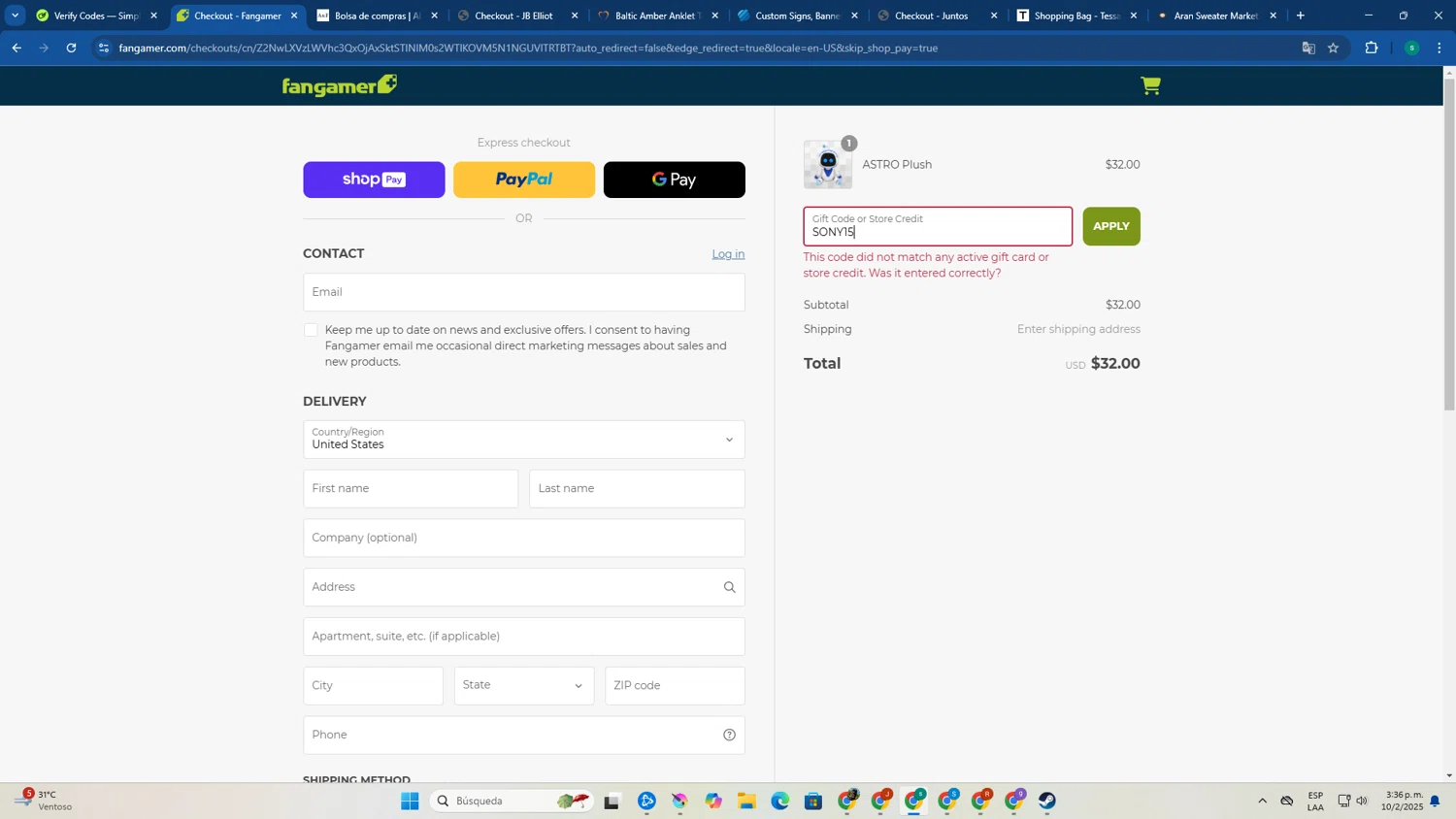 Fangamer Promo Codes (5 Verified) - $5 Off w/Code Feb 2025