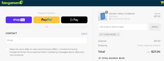 Fangamer Coupons & Cyber Monday 2024 Deals - $5 Off