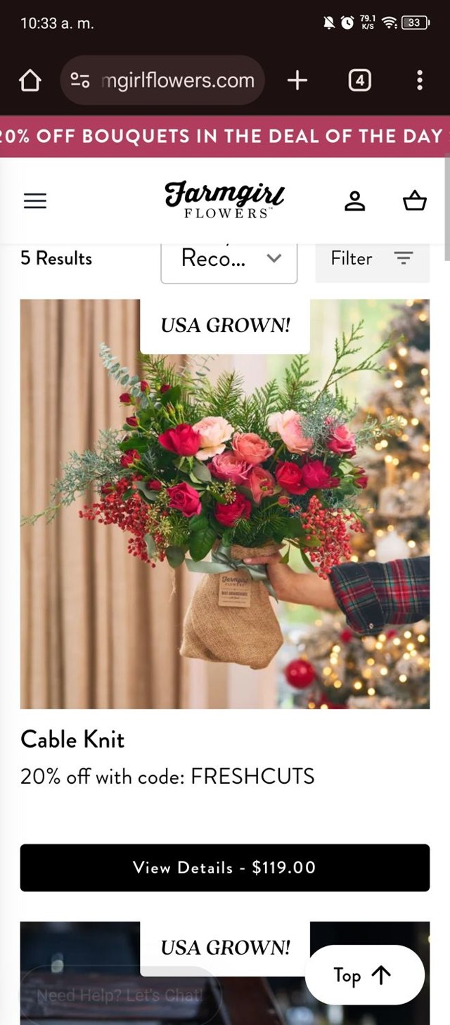 Farmgirl Flowers Discount Codes - 15% Off | January 2025