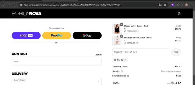 Fashion Nova Discount Codes - 15% Off | December 2024