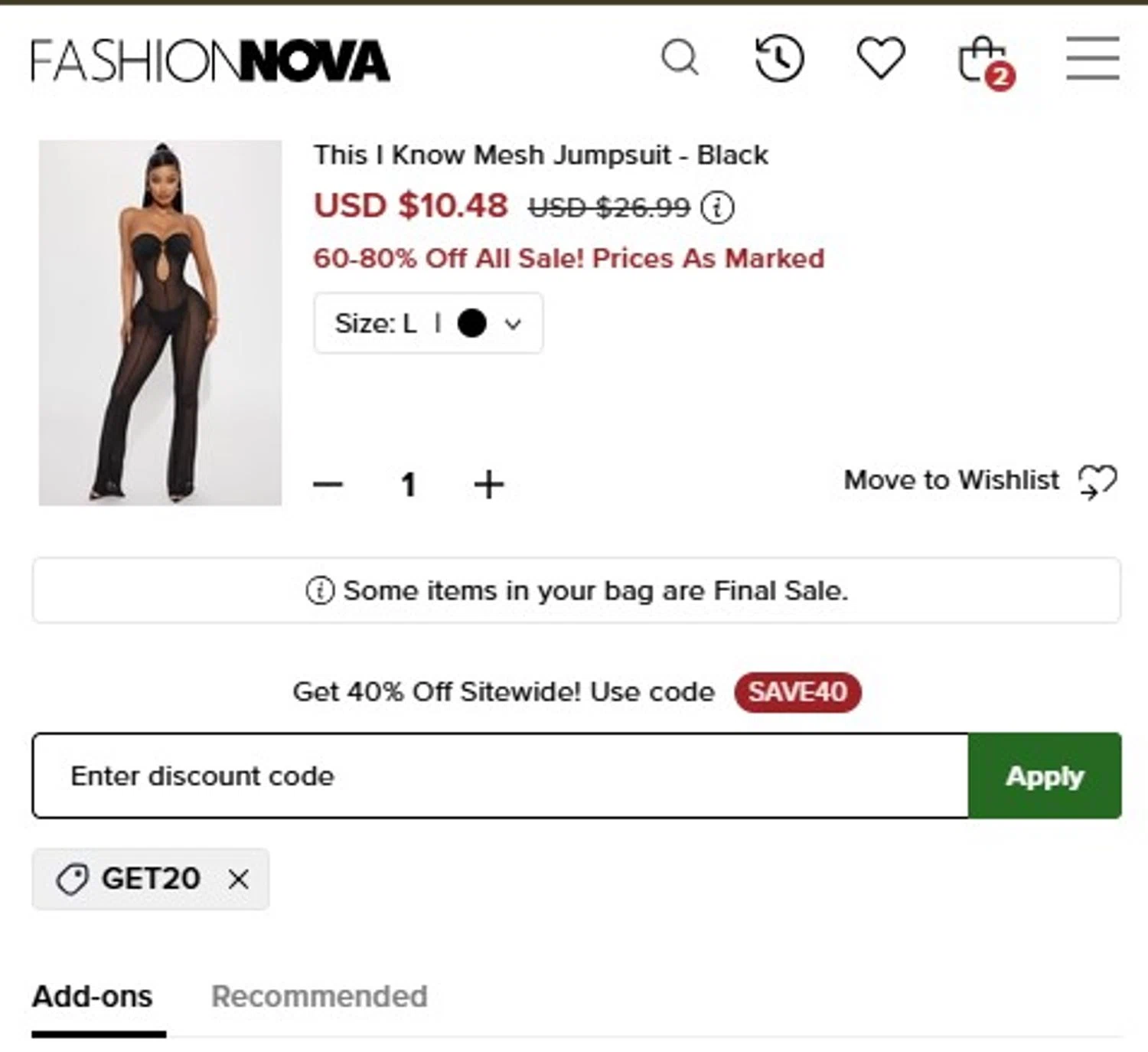 Fashion Nova Discount Codes - 30% Off | November 2024