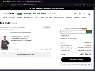 Fashion Nova Discount Codes - 30% Off | November 2024
