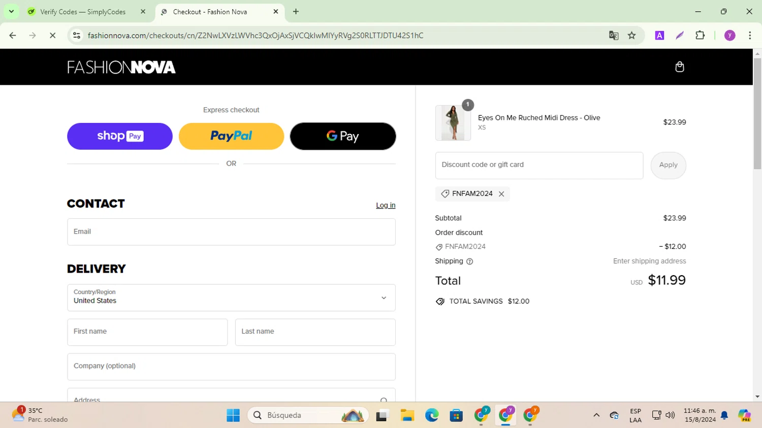 Fashion Nova Discount Codes - 30% Off Coupons in August 2024 | SimplyCodes