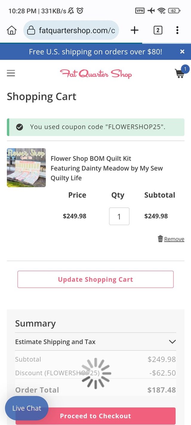 Fat Quarter Shop Discount Codes (5 Verified) - Feb 2025