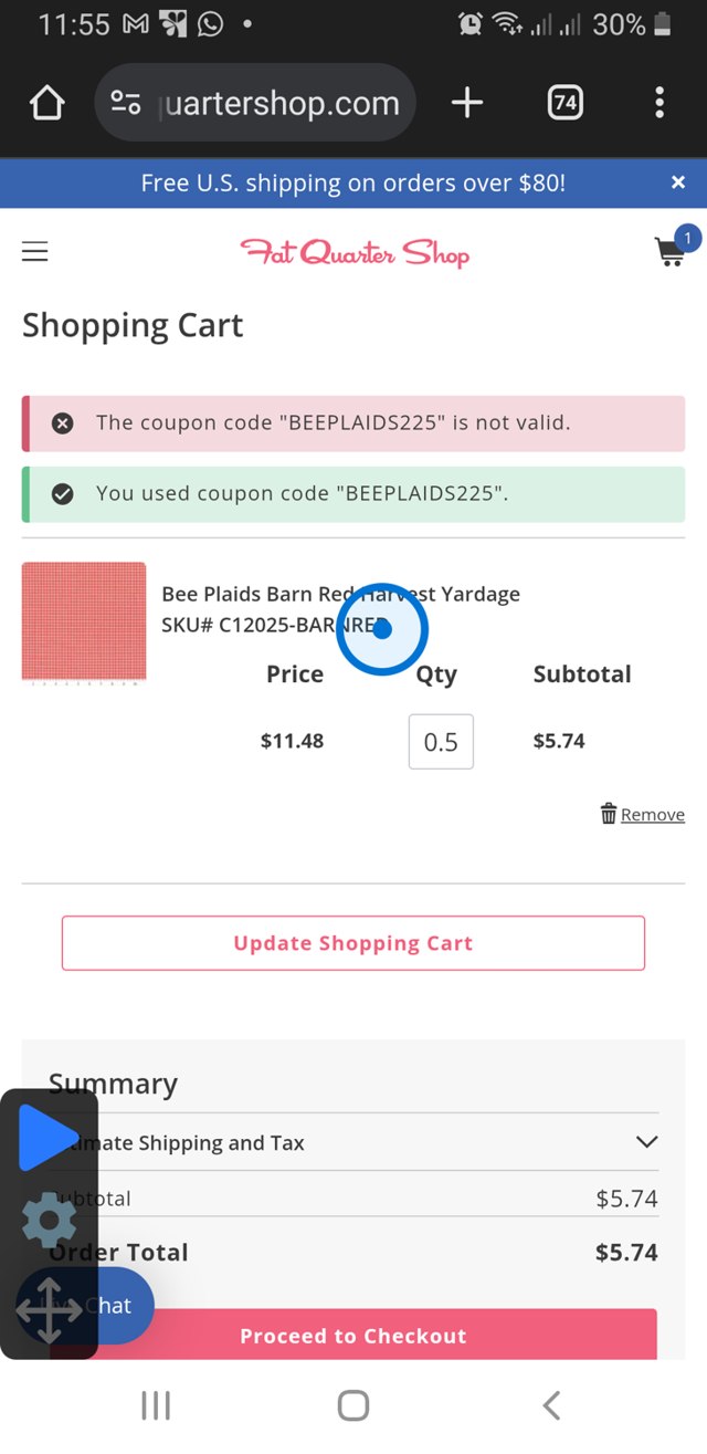 Fat Quarter Shop Promo Code (2 Verified) - $5 Off May 2025