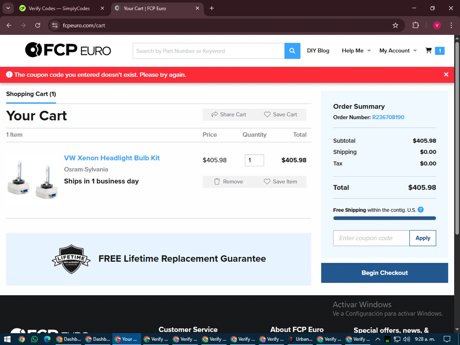 FCP Euro Promo Codes - 5% Off (1 Verified) Dec 2025