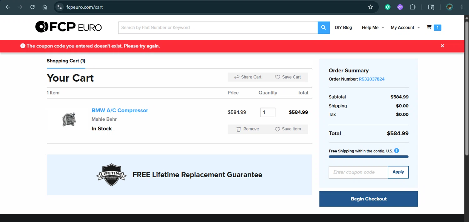 FCP Euro Promo Codes - 5% Off (1 Verified) Dec 2025
