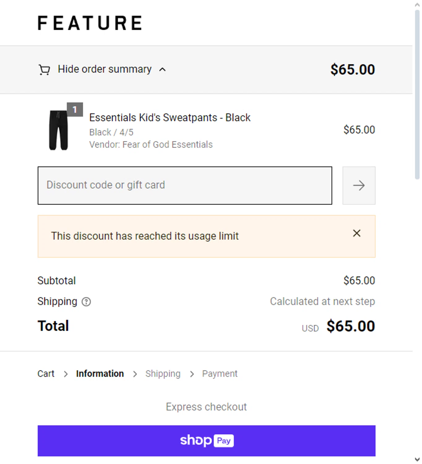 Feature Discount Codes - 25% Off | October 2024