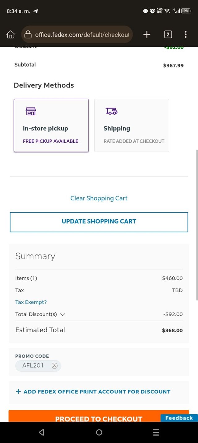 FedEx Office Promo Codes - 20% Off | January 2025