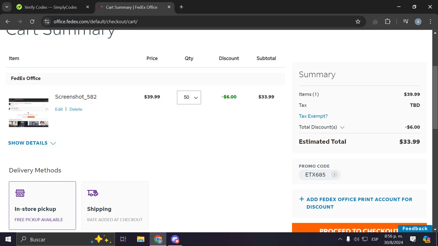 FedEx Office Promo Codes - $7 Off | September 2024