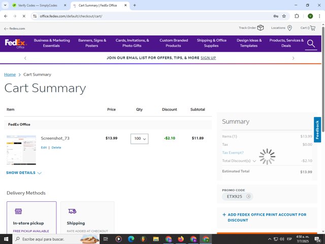 FedEx Office Promo Codes - 15% Off (Verified) Jul 2025