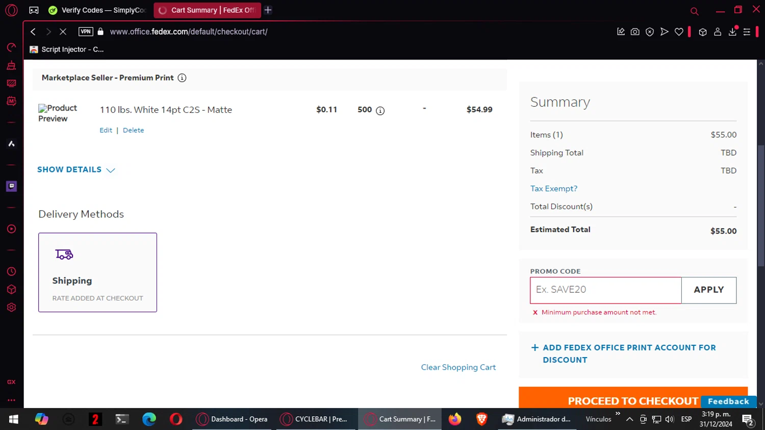 FedEx Office Promo Codes - 20% Off | January 2025