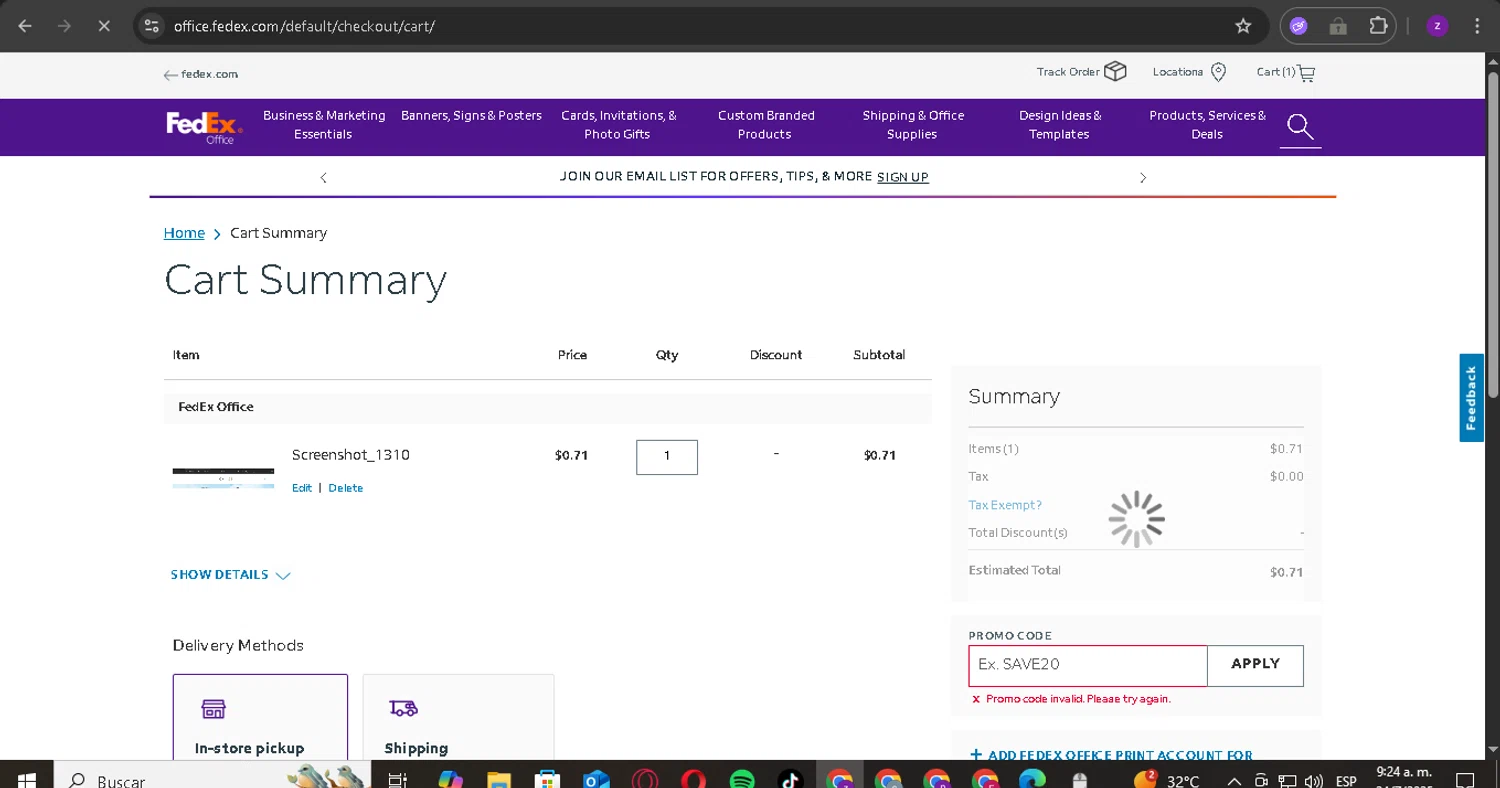 FedEx Office Promo Codes - 10% Off (Verified) Sep 2025