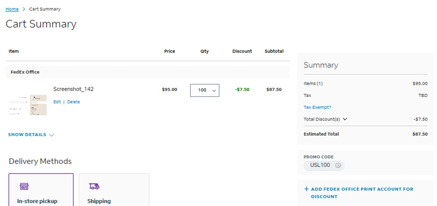 FedEx Office Promo Codes - 15% Off (7 Verified) Dec 2025