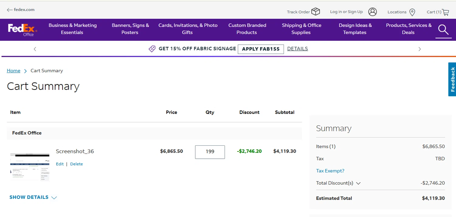FedEx Office Promo Codes - 5% Off (3 Verified) Mar 2026
