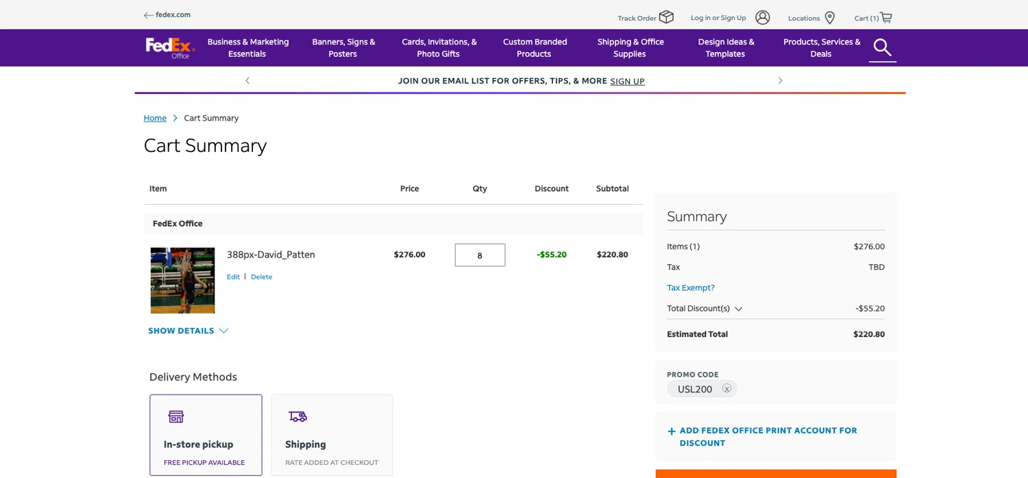 FedEx Office Promo Codes - 20% Off (5 Verified) Feb 2026