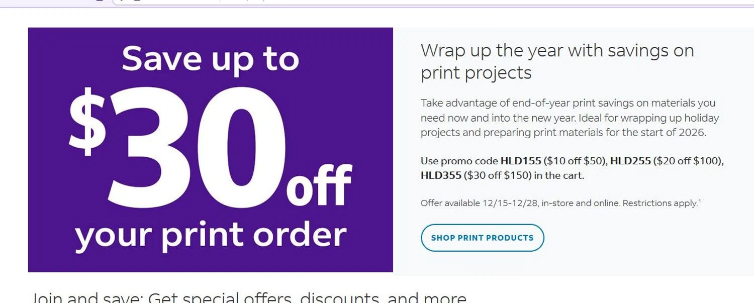 FedEx Office Promo Codes - 15% Off (7 Verified) Dec 2025