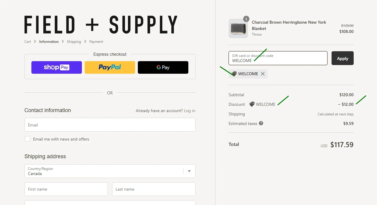 Field + Supply Coupon Codes - 10% Off | September 2024