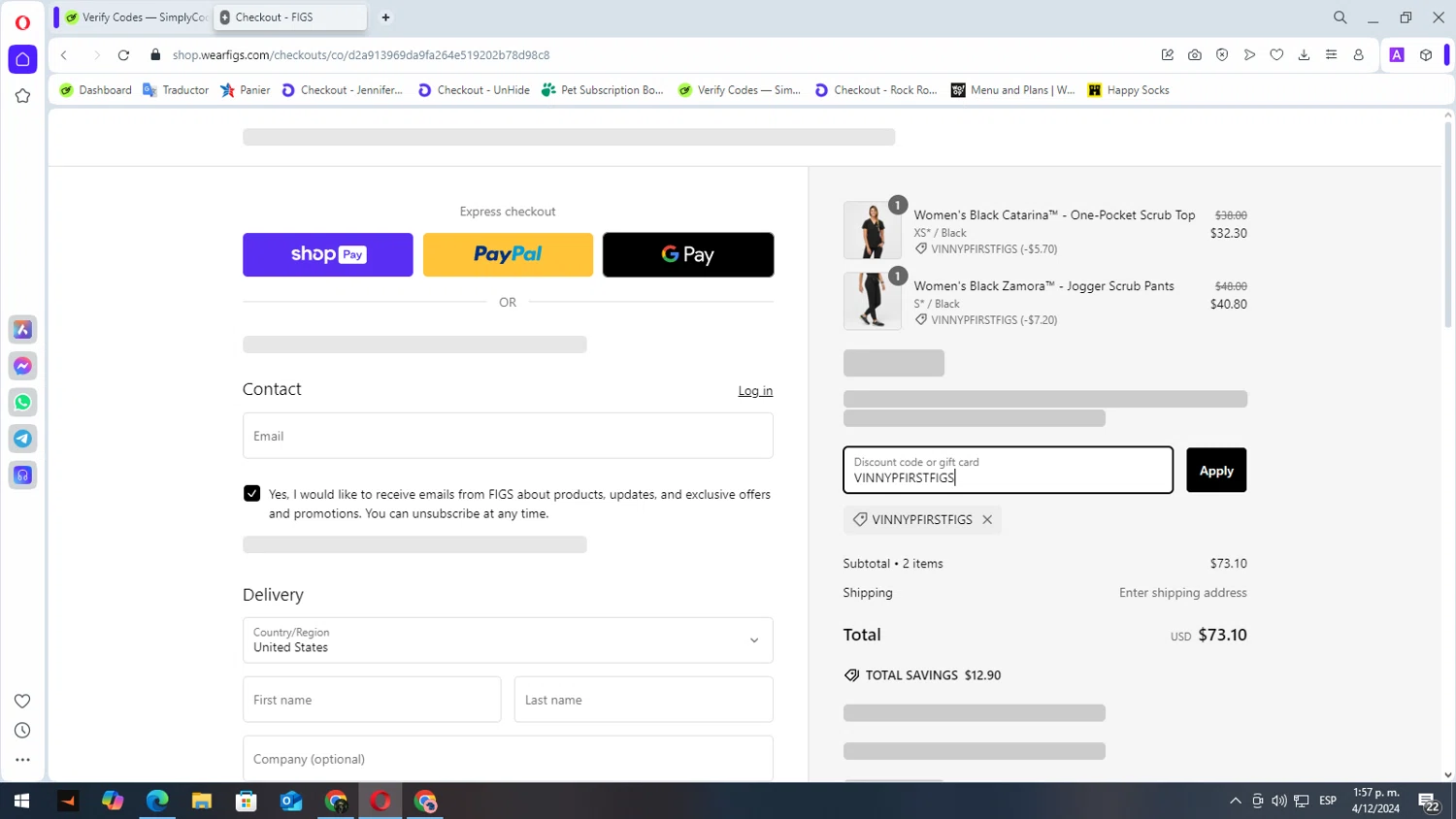 FIGS Discount Codes - 20% Off | December 2024