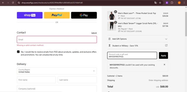 FIGS Discount Codes & Black Friday 2024 Deals - 20% Off