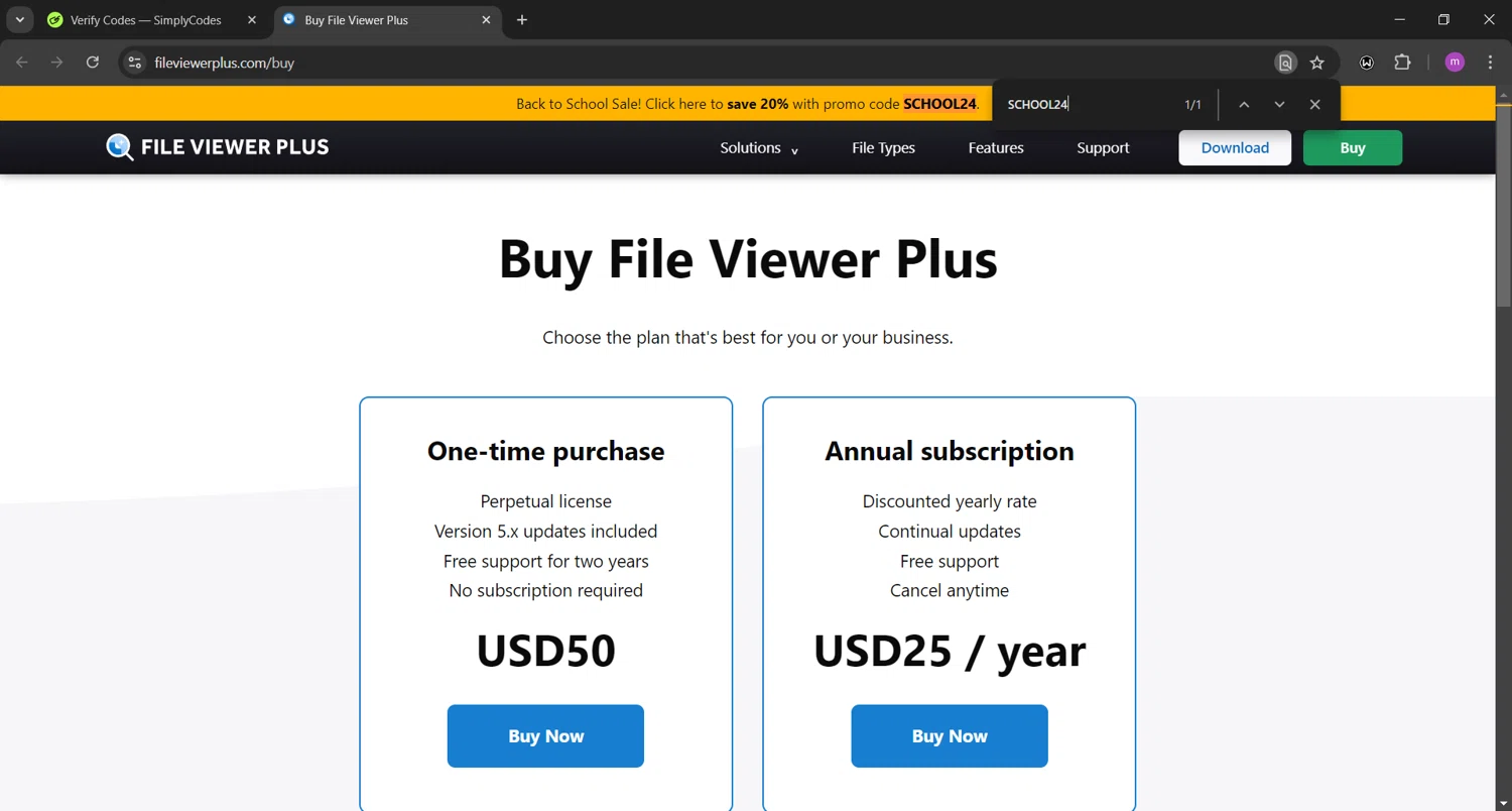 File Viewer Plus Coupon Codes - 20% Off | October 2024