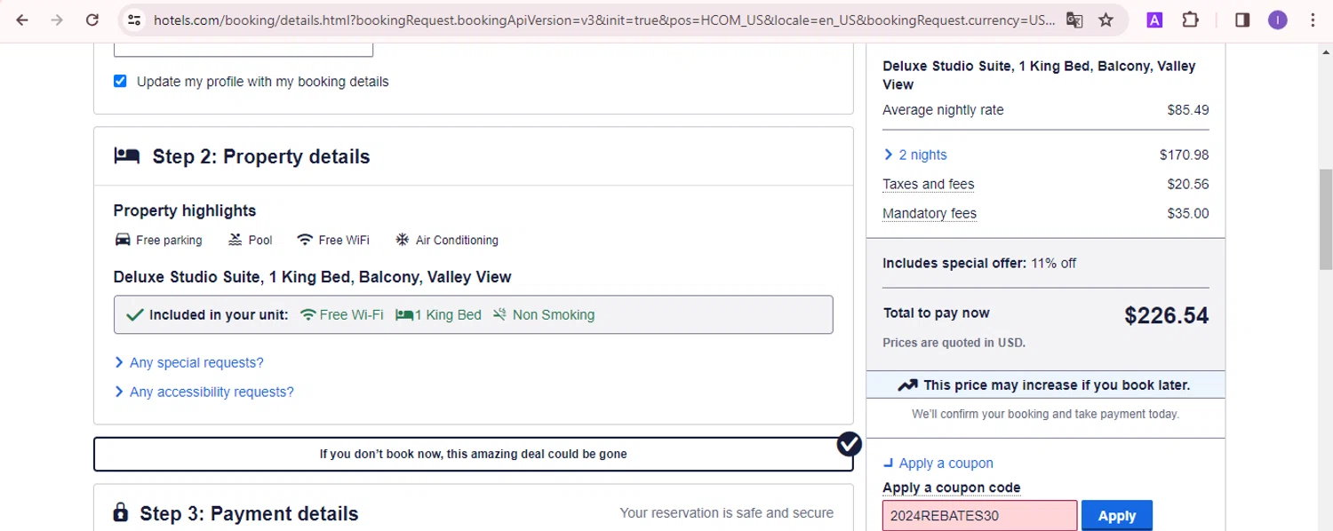 Hotels.com Coupons - $20 Off | October 2024