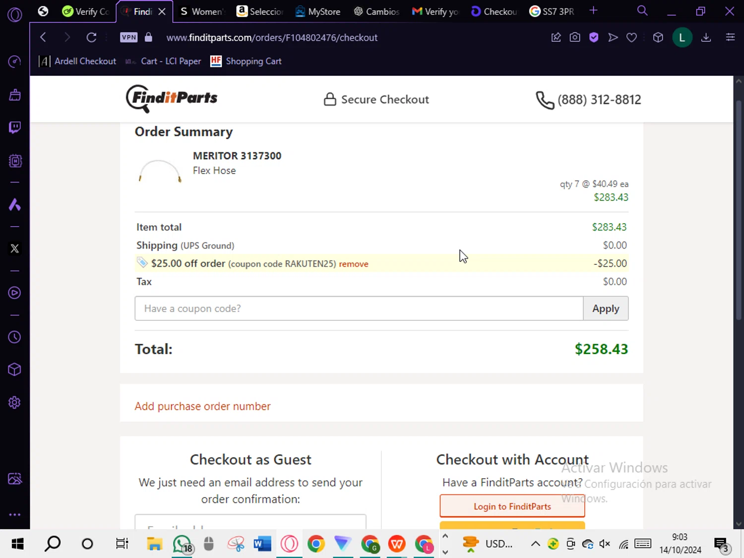 FindItParts Coupon Codes - 5% Off | January 2025