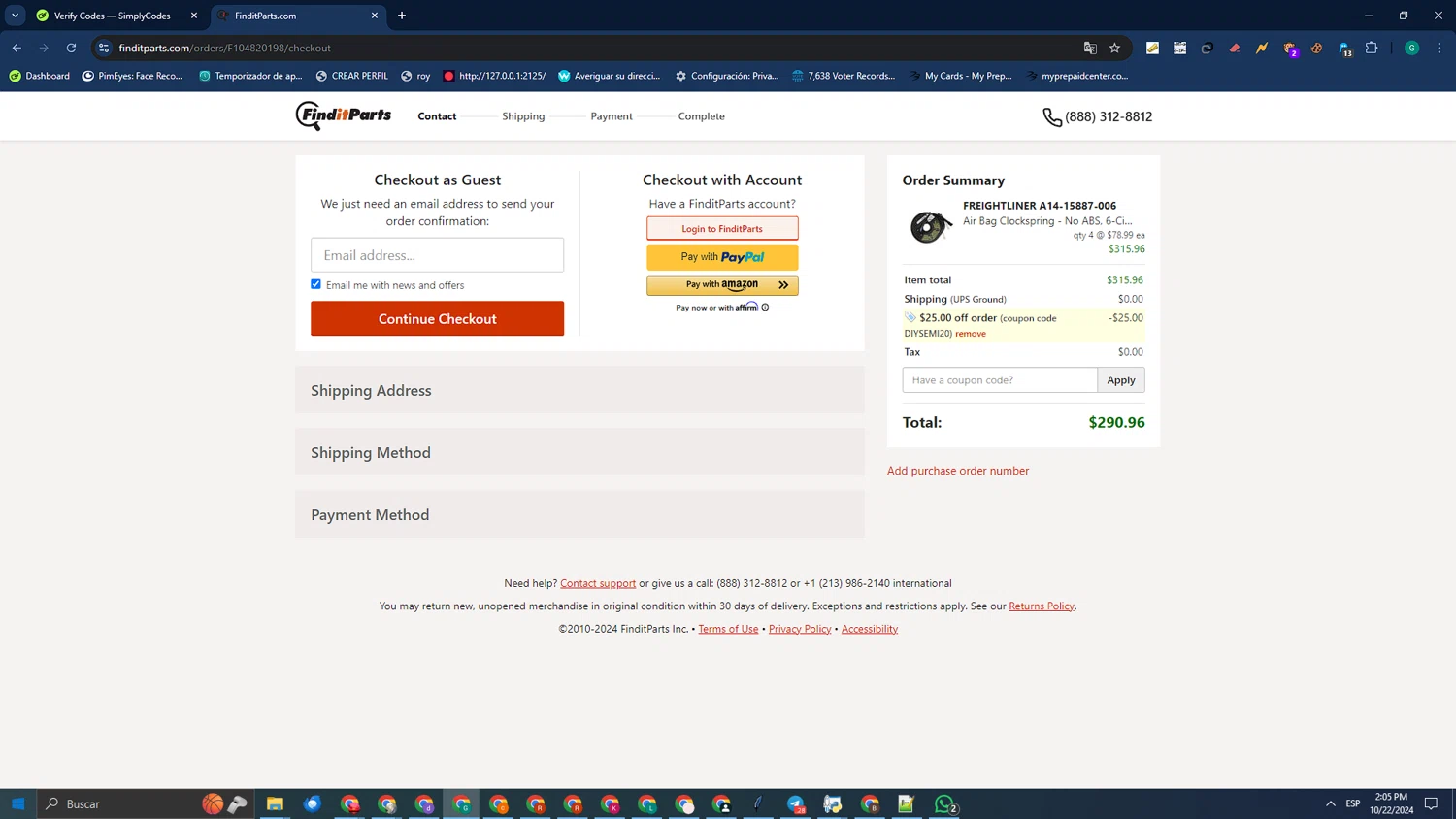 FindItParts Coupon Codes - 5% Off | January 2025