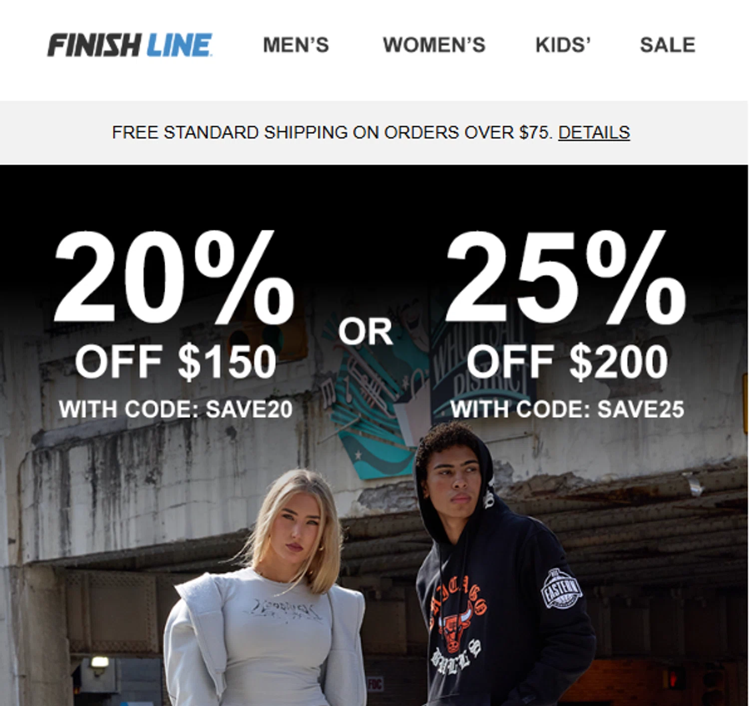 Finish Line Promo Codes - 25% Off (4 Verified) Sep 2025