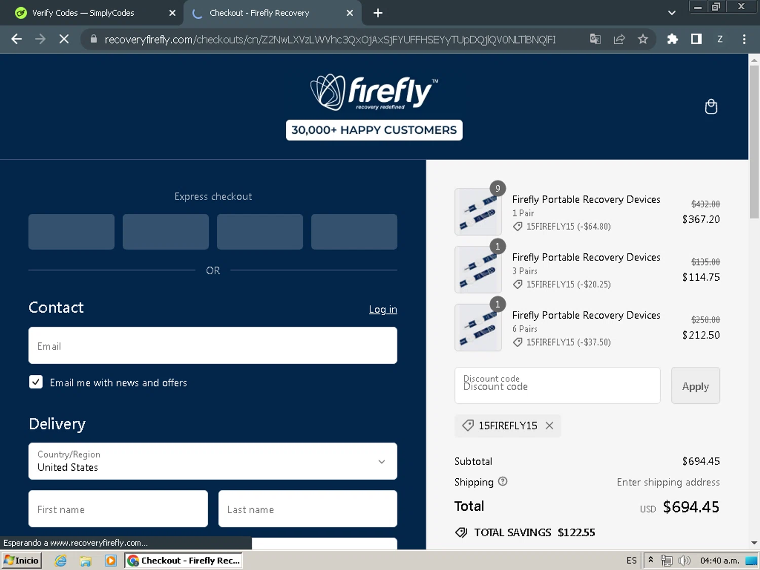 Firefly Recovery Discount Codes & Black Friday 2024 Deals - 15% Off
