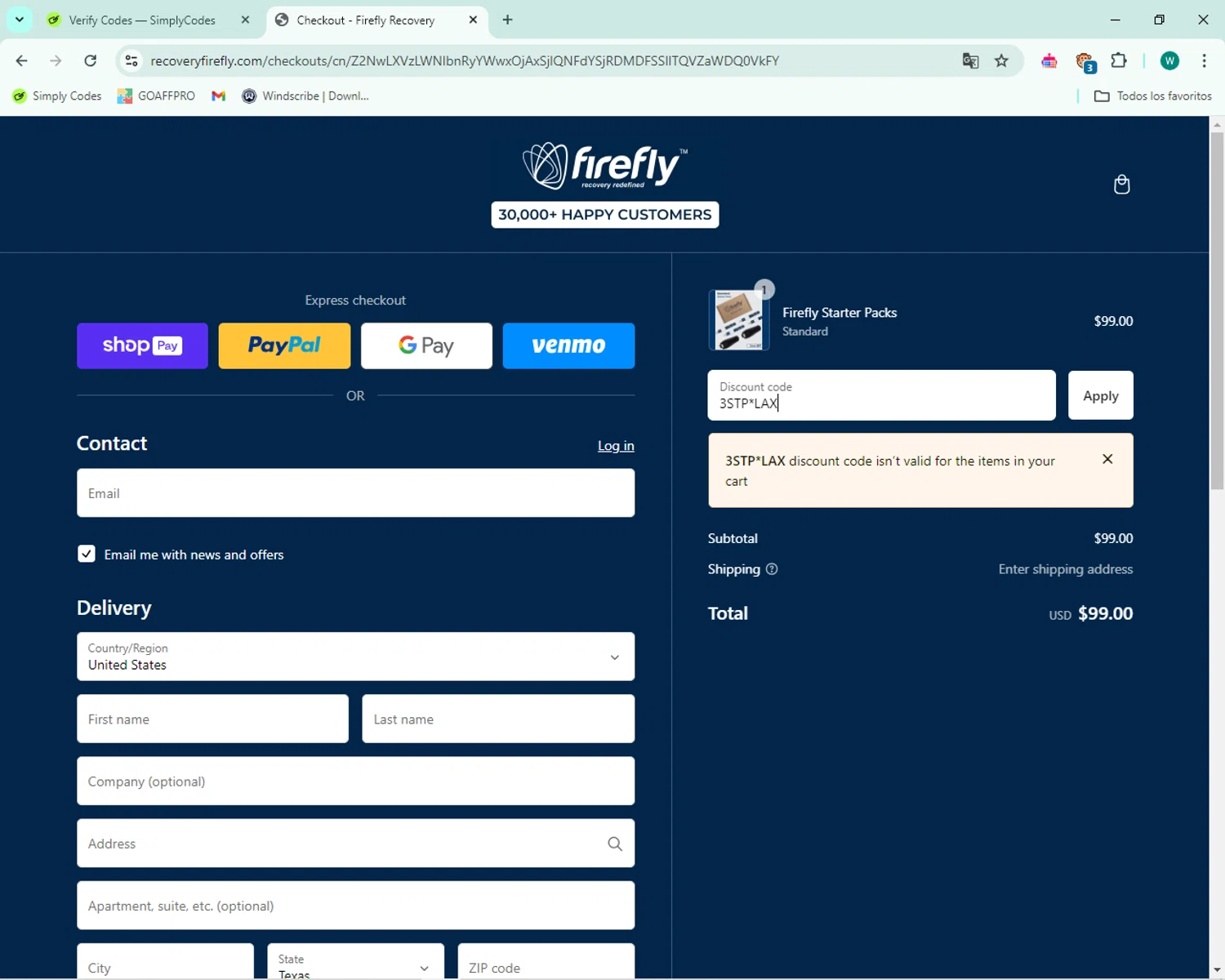 Firefly Recovery Discount Codes & Black Friday 2024 Deals - 15% Off