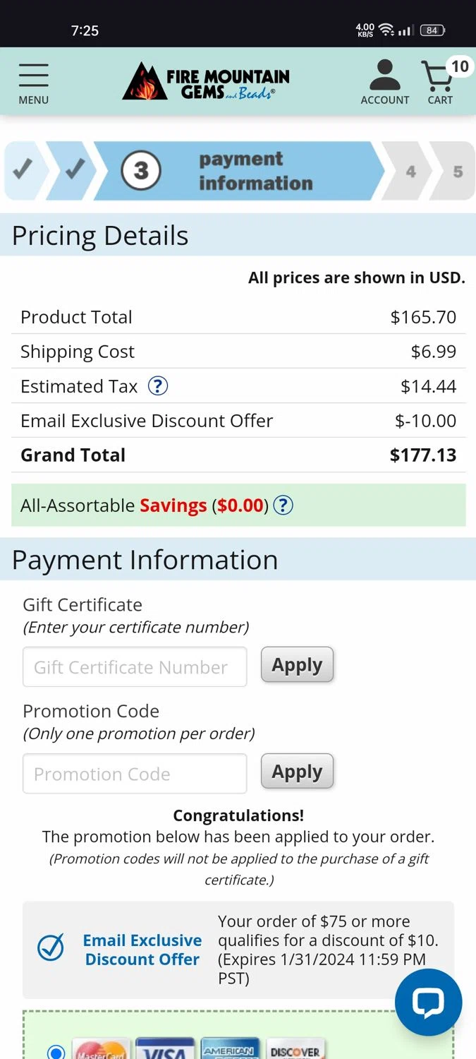 Fire Mountain Gems Promo Codes - $10 Off | September 2024