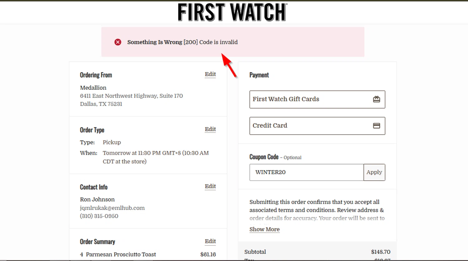 First watch Promo Codes - 20% Off Coupons Dec 2025