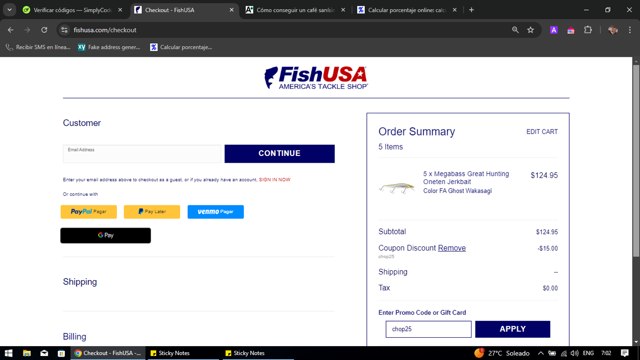 FishUSA Promo Codes - 25% Off Coupons Jan 2025