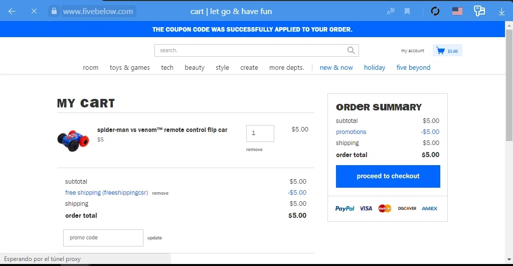 Five Below Promo Codes - 100 Token Rewards | September 2024