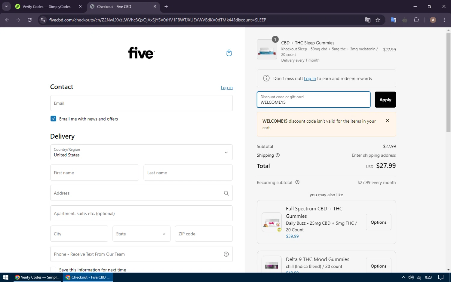 Five CBD Discount Codes - $10 Off | September 2024