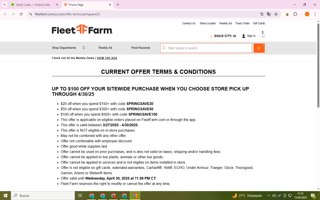 Fleet Farm Promo Codes (6 Verified) - $10 Off May 2025