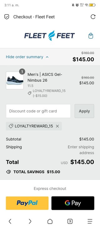 Fleet Feet Promo Codes - $60 Off Coupons Aug 2025