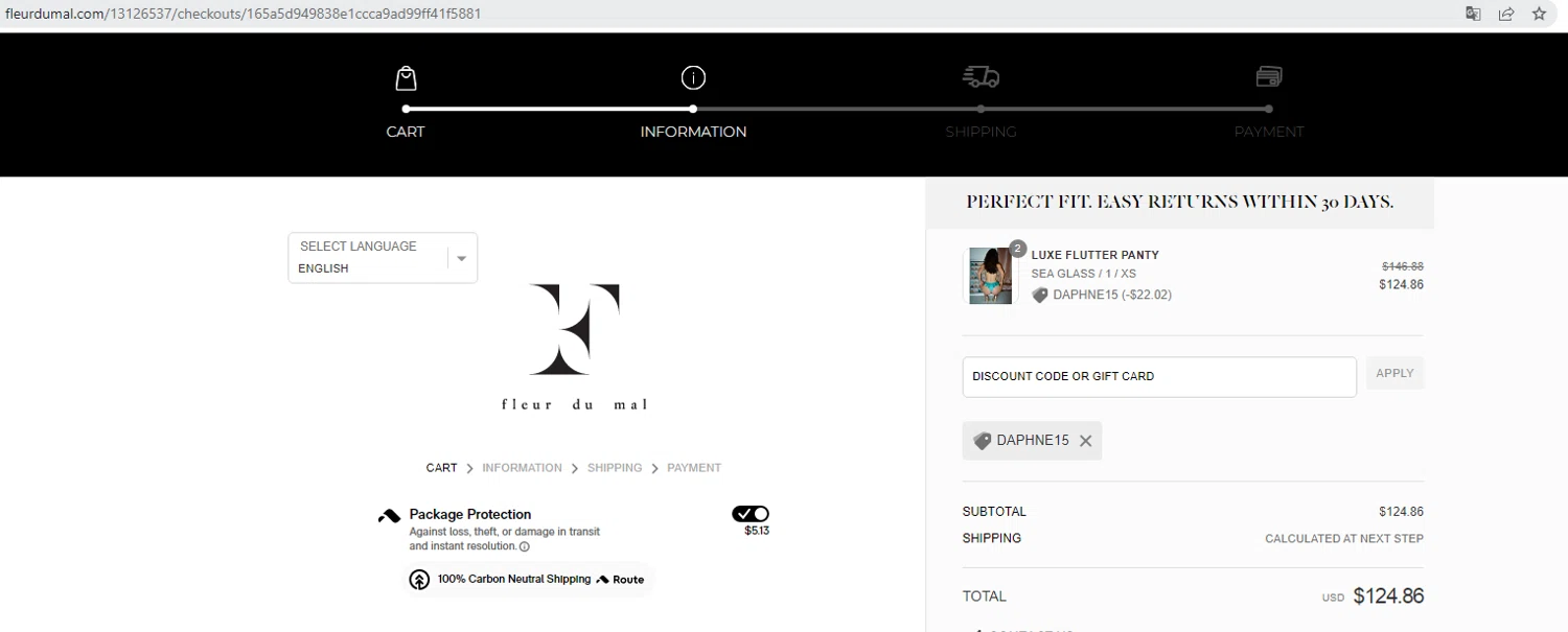 Fleur du Mal Discount Codes - 10% Off | January 2025