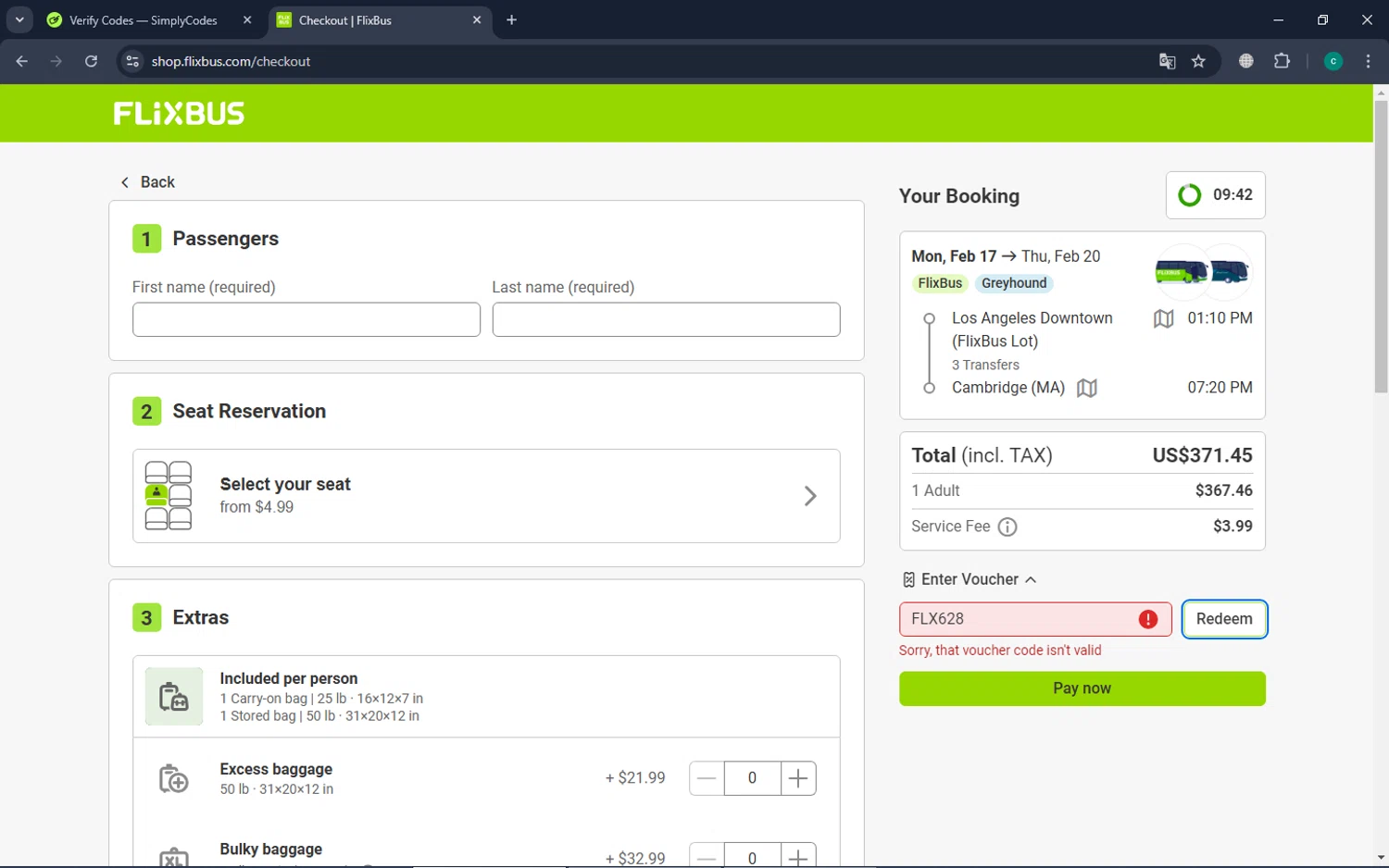 FlixBus Promo Codes (1 Verified) - 15% Off w/Code Sep 2025