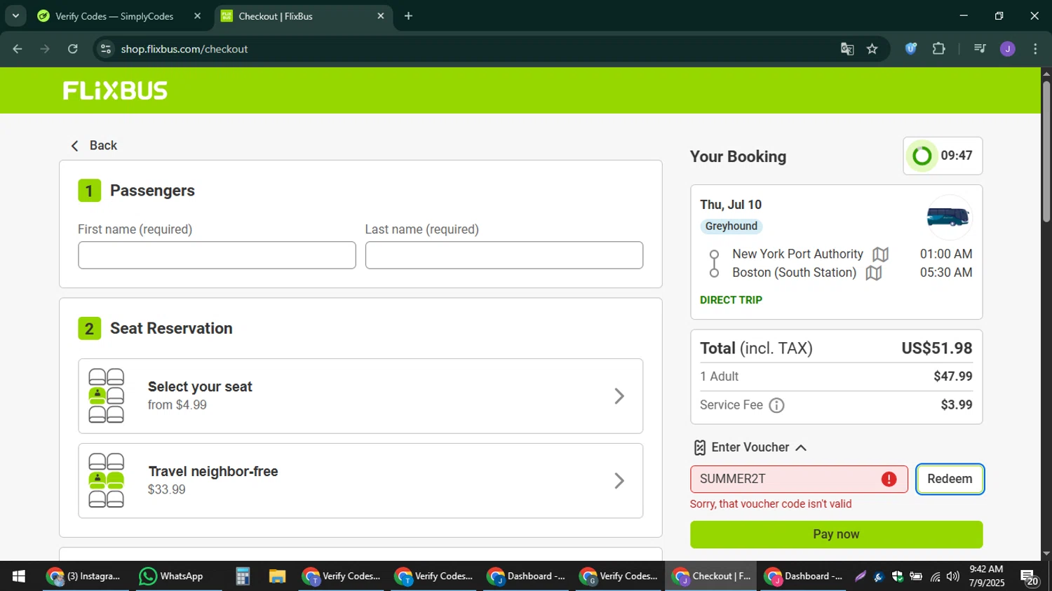 FlixBus Promo Codes (1 Verified) - 10% Off w/Code Oct 2025