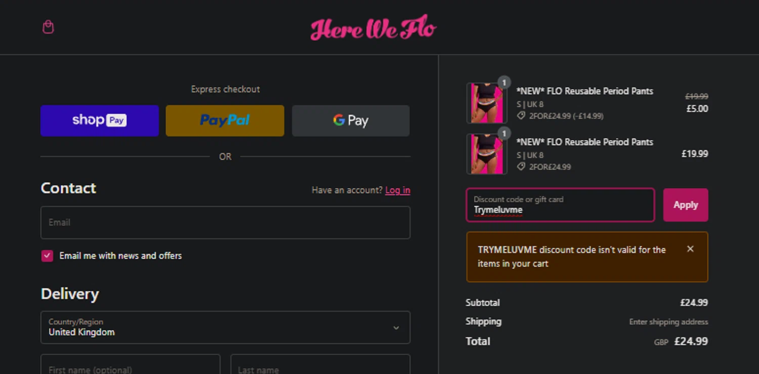 FLO Discount Codes - 15% Off | September 2024