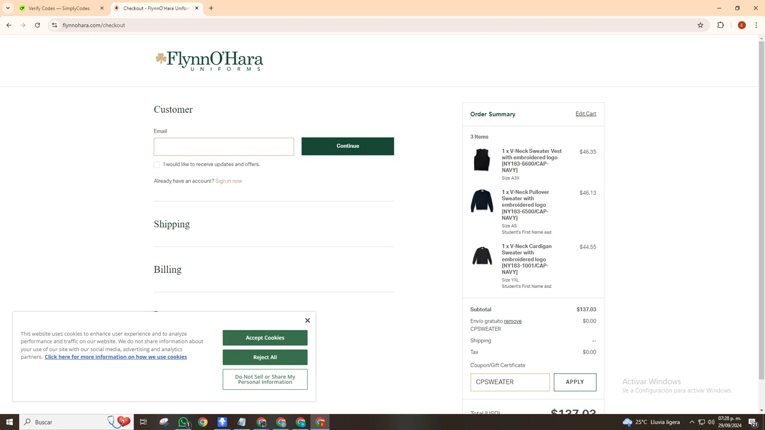 FlynnO'Hara Coupon Codes - 40% Off Coupons Jan 2025